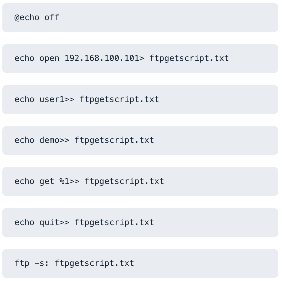 Using Windows FTP Scripts To Automate File Transfers | JSCAPE